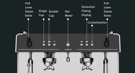 Legend 2 Groups Espresso Machine (Standard) - DazhengCoffee